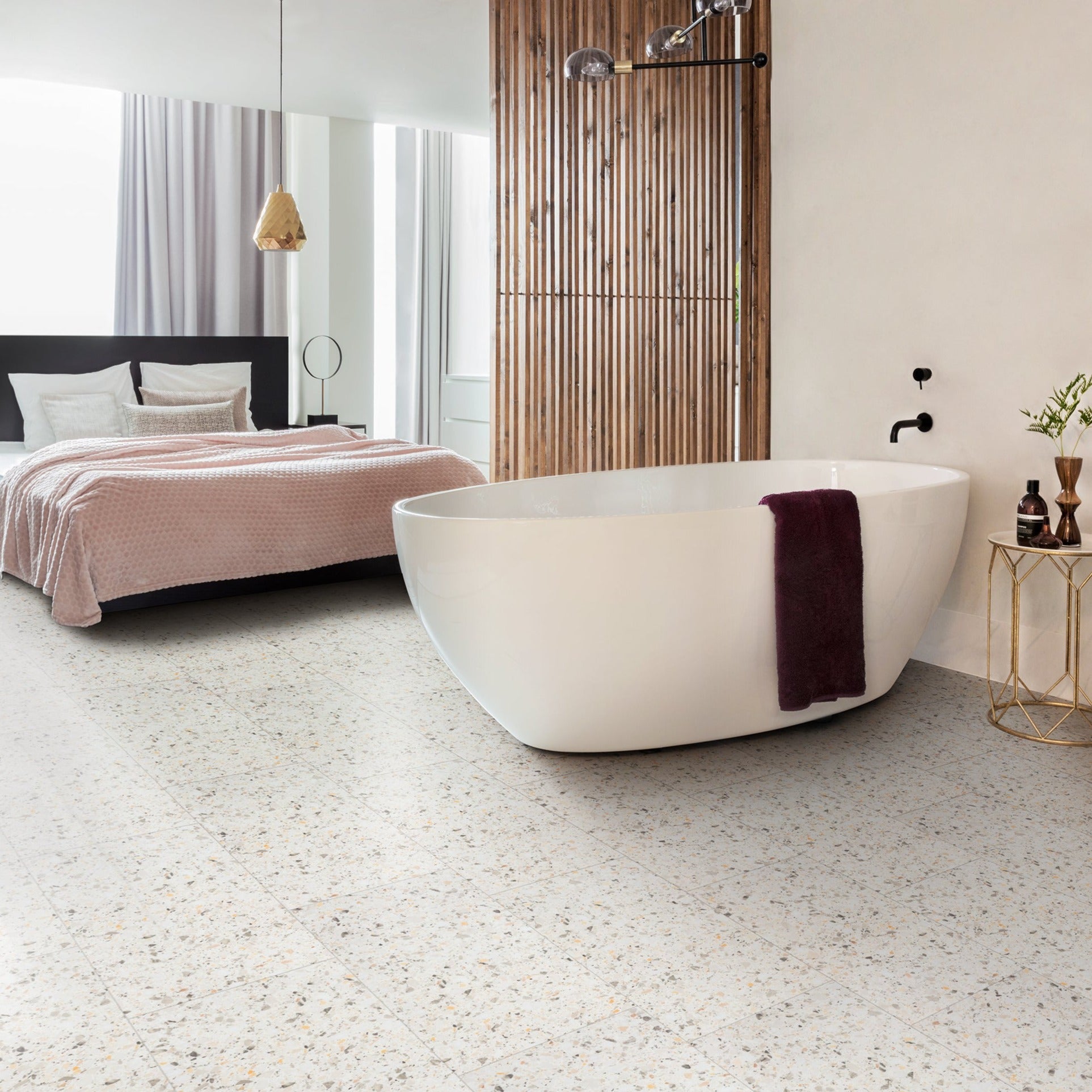Terrazzo look pvc/vinyl floors