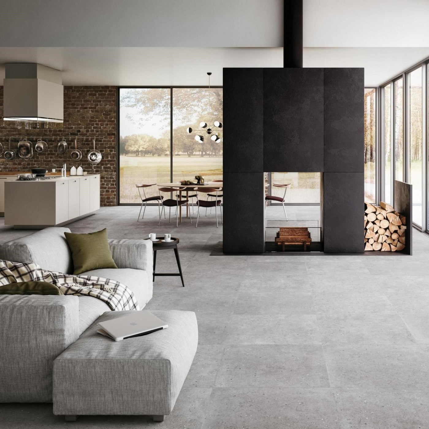 Contemporary Concrete Flooring